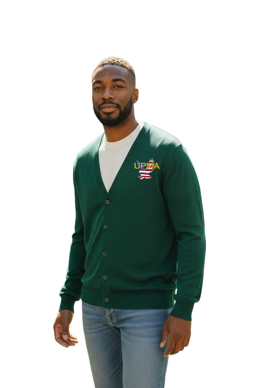 Men's Classics Button Cardigan Sweater – Merch UPMA